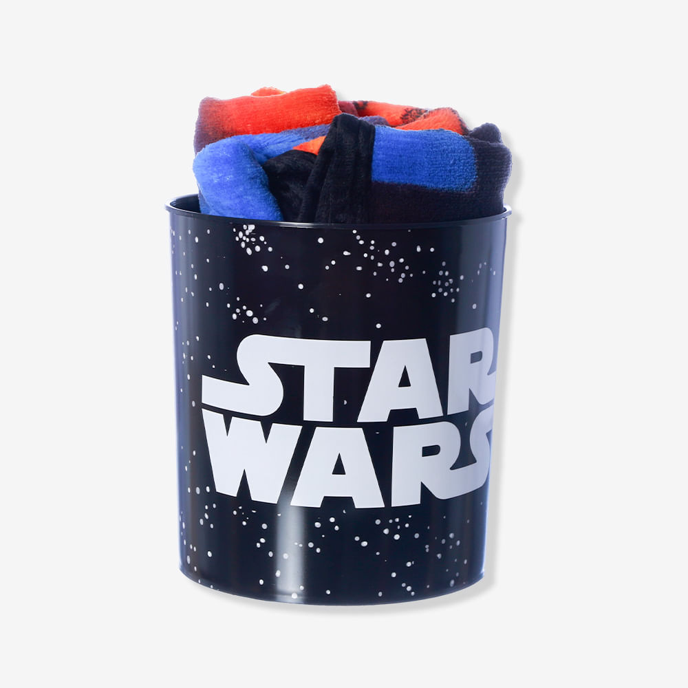 Kit Manta Com Balde Star Wars - Zonacriativa