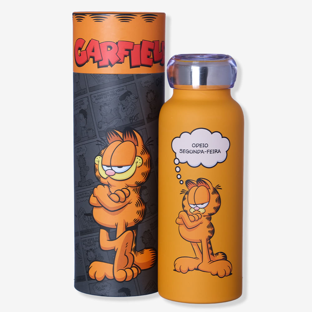 Garrafa Bubble Garfield - Zonacriativa