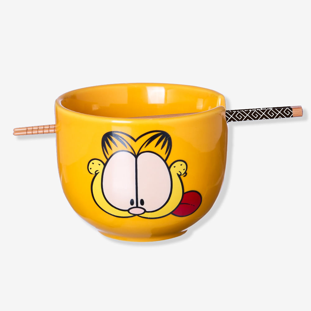 Bowl com Hashi Garfield - Zonacriativa