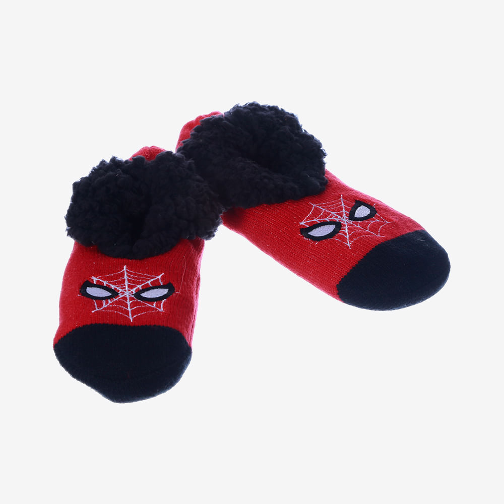 Meia Pantufofa Homem Aranha - Marvel Zonacriativa